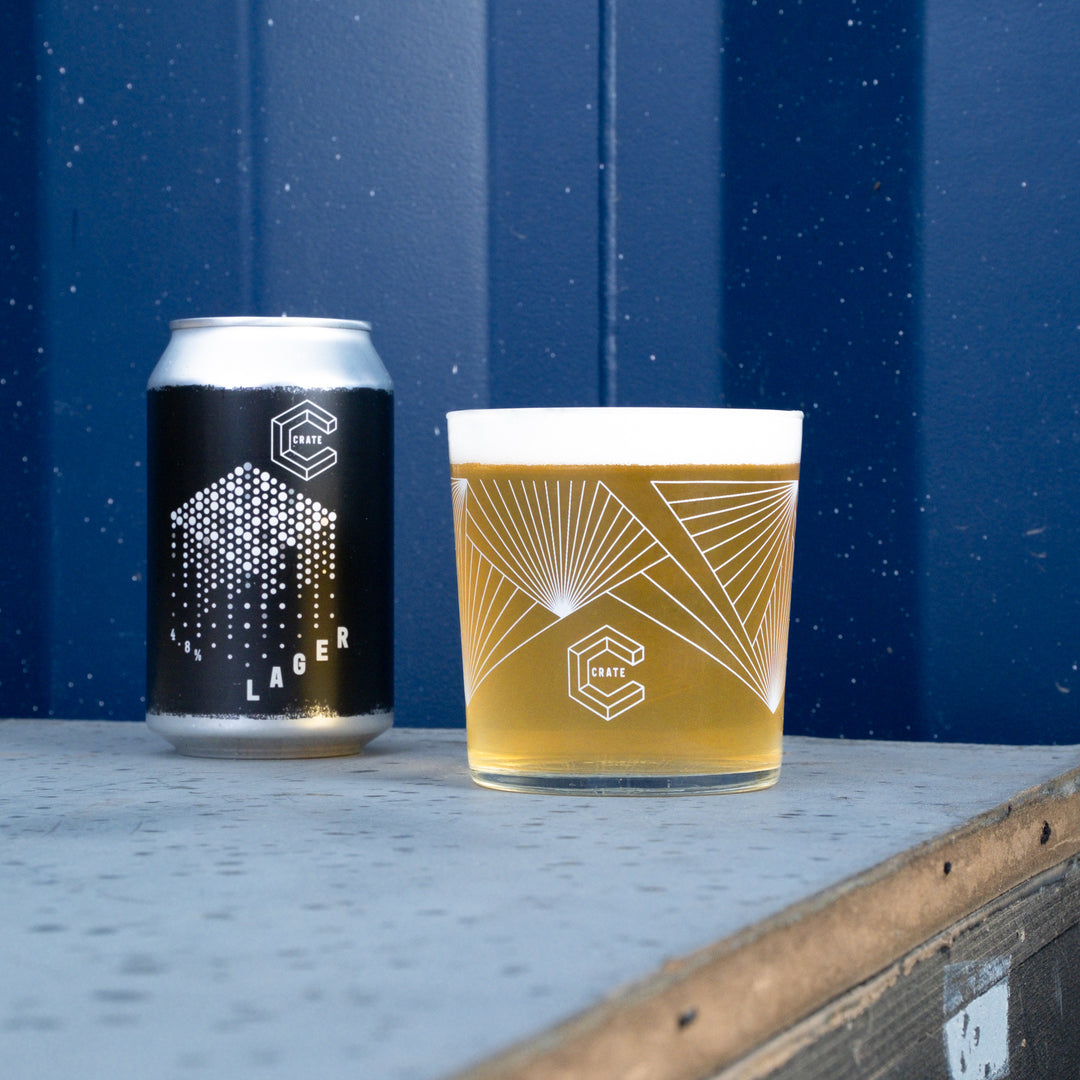 CRATE Lager Can 12 x 330ml | Refreshing Pilsner-Style Beer with New ...